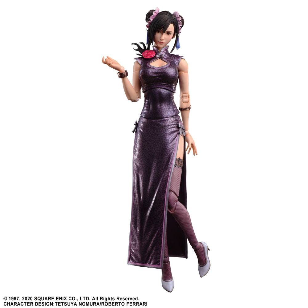 Final Fantasy VII Remake Play Arts Kai Action Figure Tifa Lockhart Spo ...
