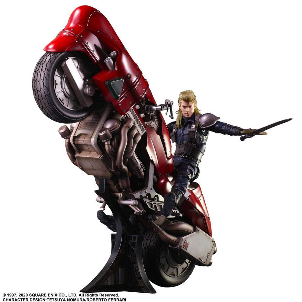 Final Fantasy VII Remake Play Arts Kai Action Figure & Vehicle Roche ...