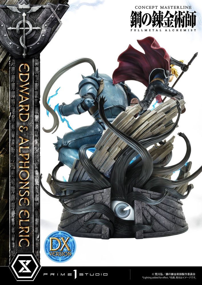 Fullmetal Alchemist Statue 1/6 Edward & Alphonse Elric Deluxe Version ...