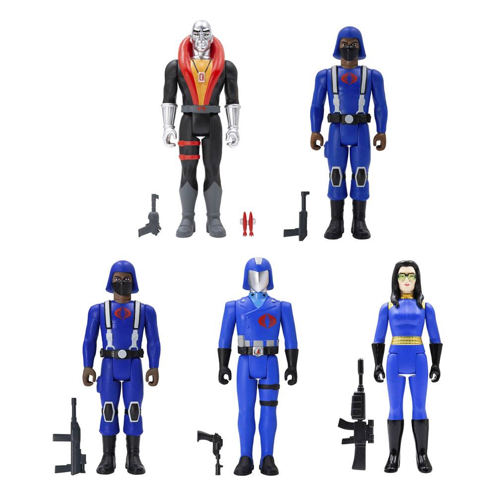 G.I. Joe ReAction Action Figure 10cmCobra Wave 1A Assortment 3 (12 ...