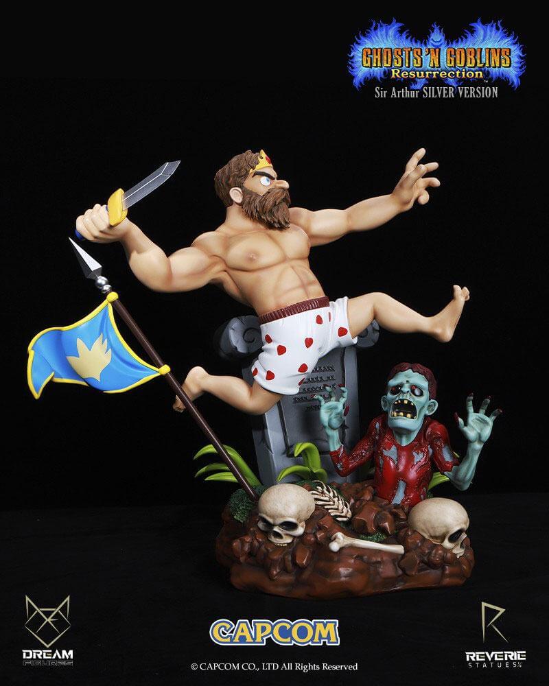 Ghosts 'n Goblins Resurrection Statue 1/6 Sir Arthur Underwear Version ...