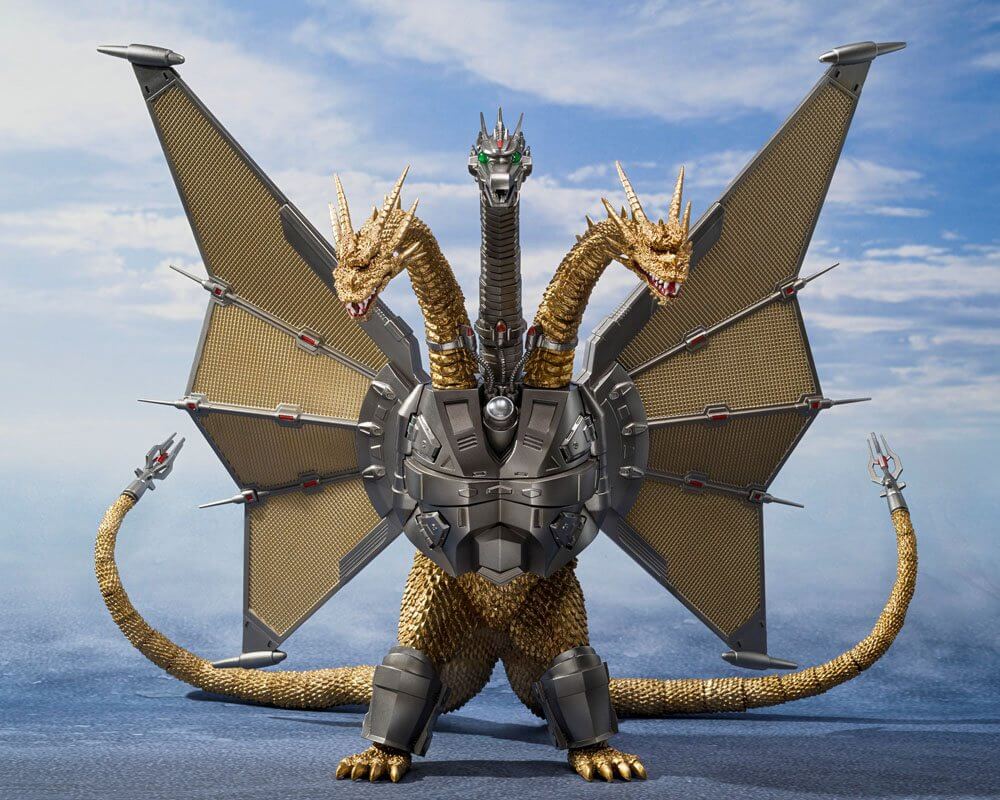 Godzilla vs. King Ghidorah S.H. MonsterArts Action Figure Mecha ...