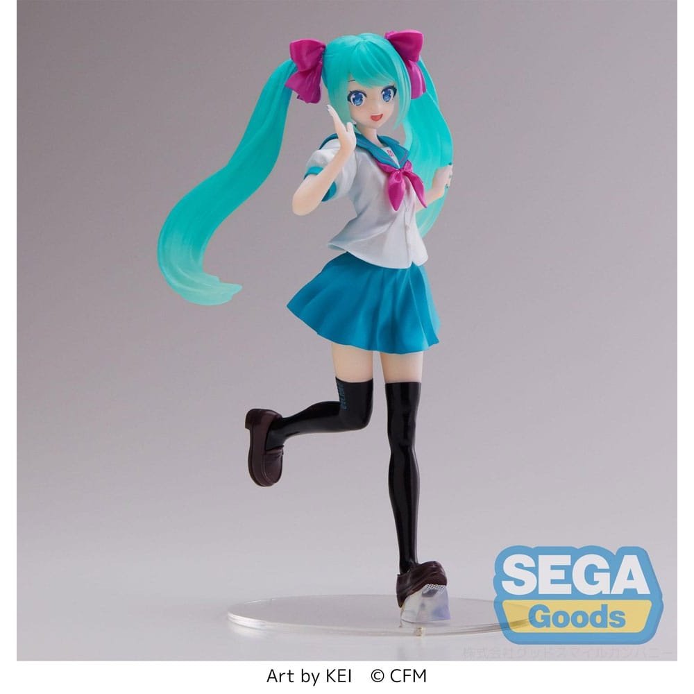 Hatsune Miku Luminasta PVC Statue Hatsune Miku 16th Anniversary KEI Ver ...