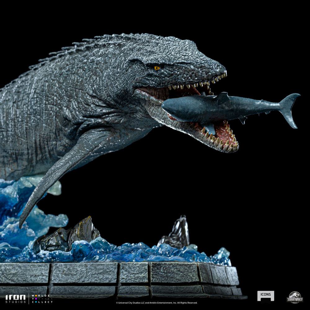 Jurassic World Icons Statue Mosasaurus 16cm - Hobby Figures