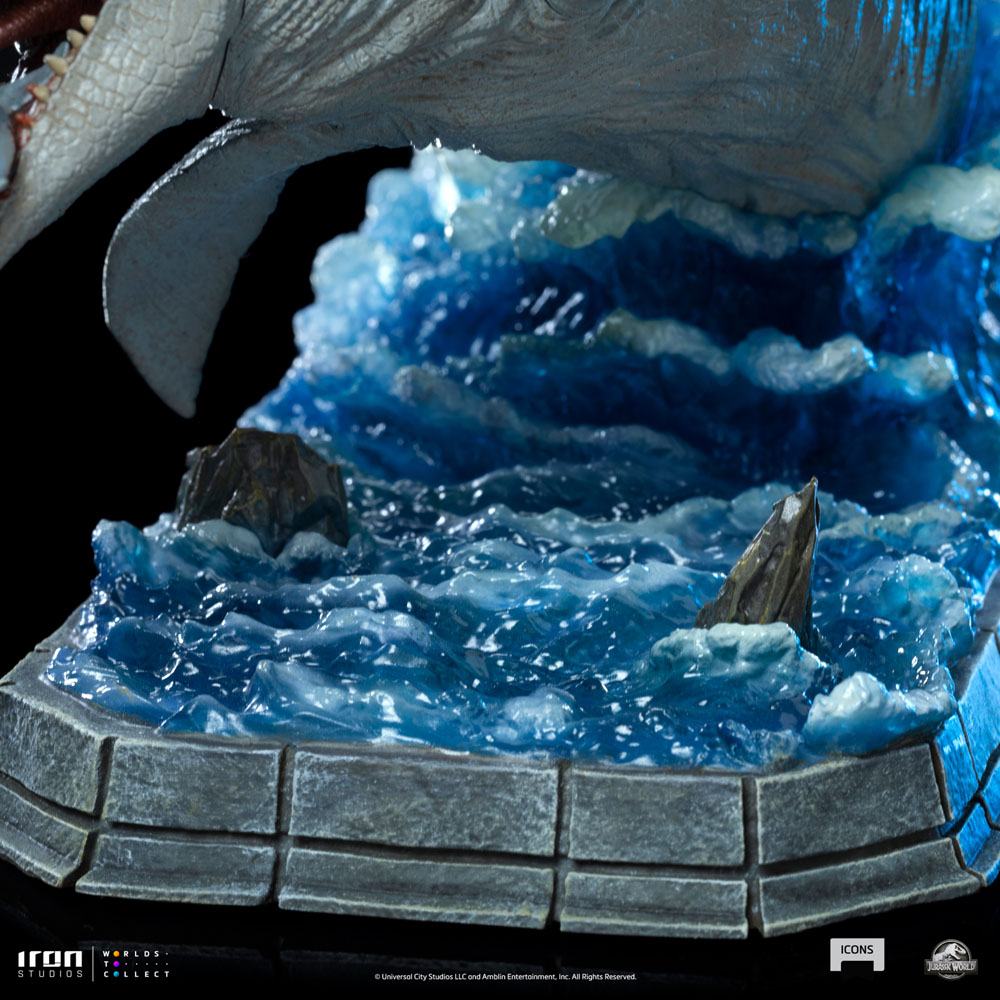 Jurassic World Icons Statue Mosasaurus 16cm - Hobby Figures