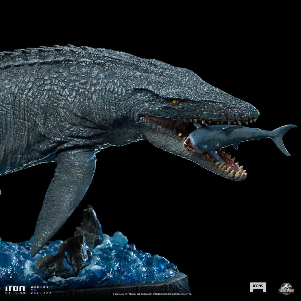 Jurassic World Icons Statue Mosasaurus 16cm - Hobby Figures