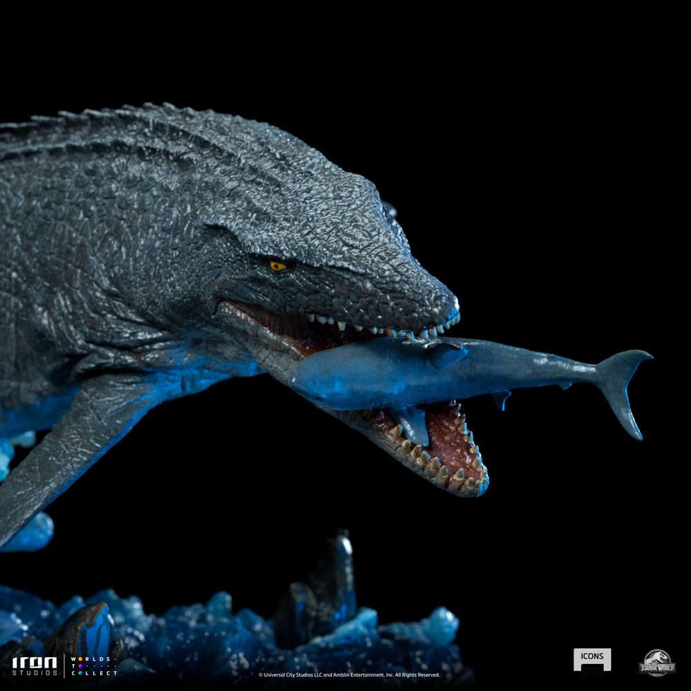 Jurassic World Icons Statue Mosasaurus 16cm - Hobby Figures