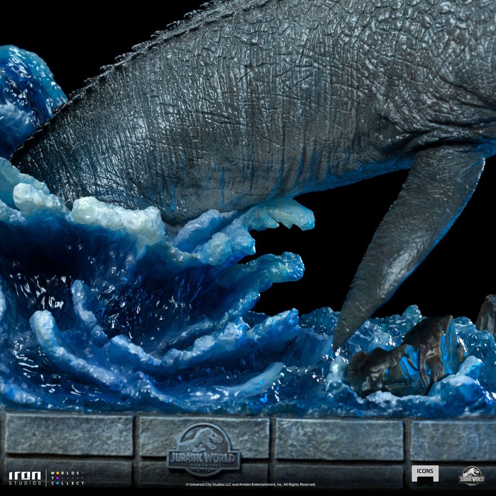 Jurassic World Icons Statue Mosasaurus 16cm - Hobby Figures