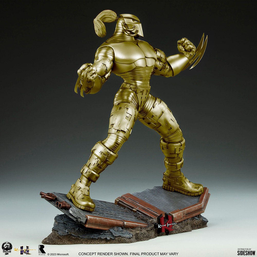 Killer Instinct Statue 1/4 Fulgore: Gold Variant 51cm – Hobby Figures