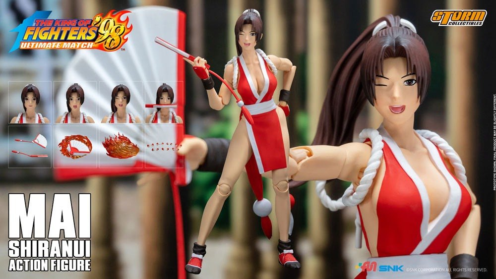 King of fighters action figures store