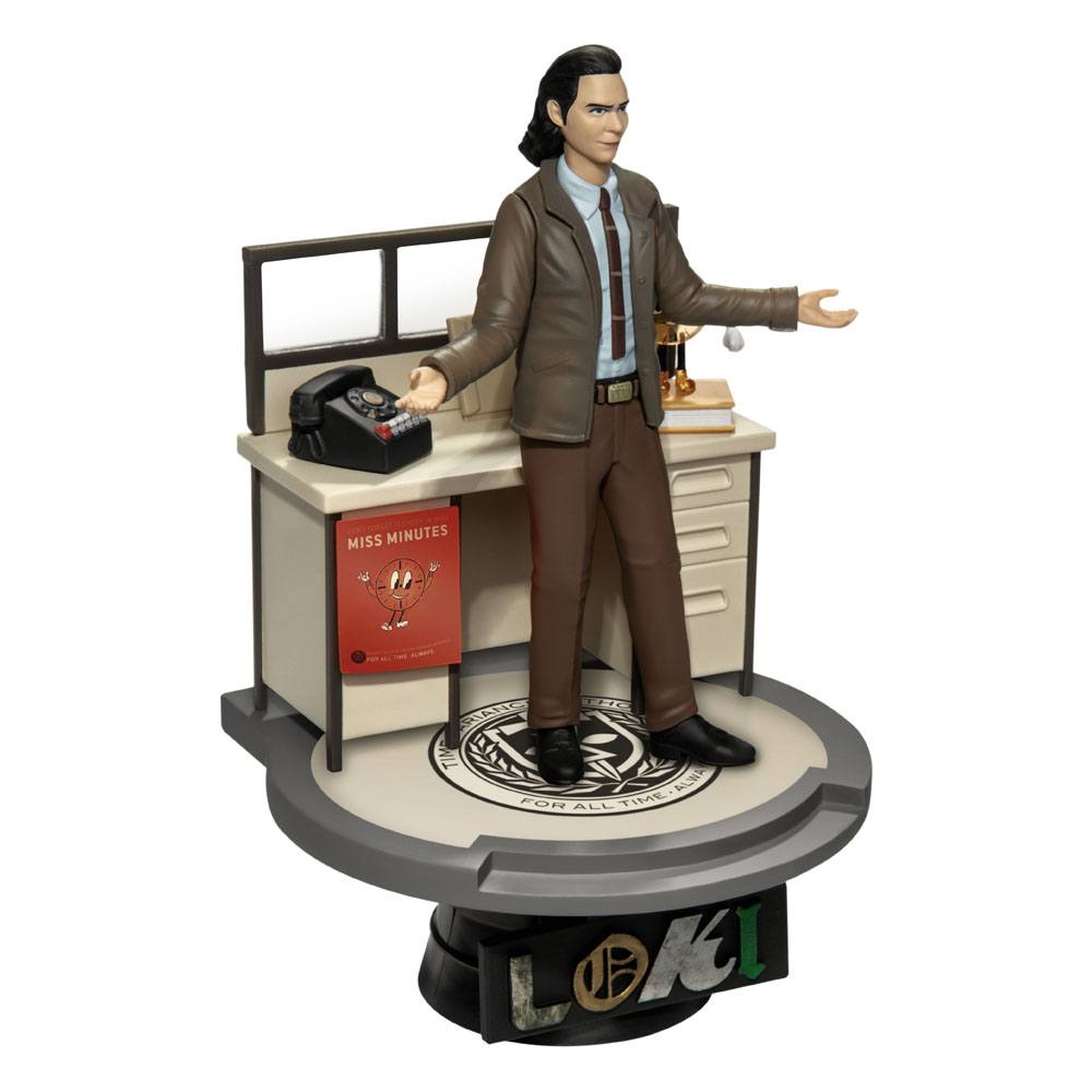 Loki D-Stage PVC Diorama Loki Closed Box Version 16cm - Hobby Figures