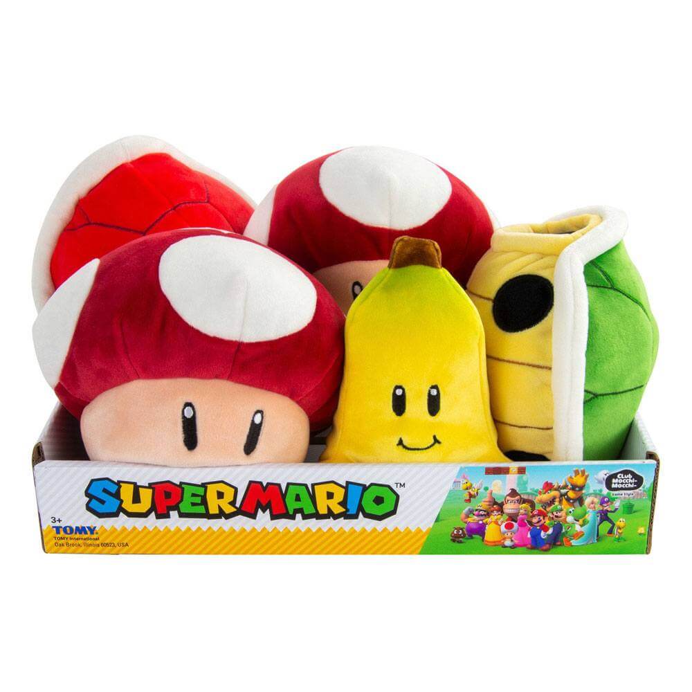Mario Kart Mocchi-Mocchi 5-Pack Plush Figures Set 1 15cm – Hobby Figures