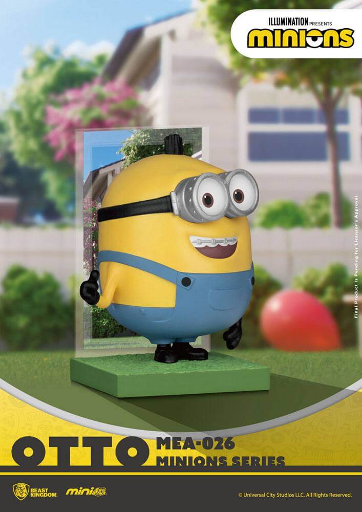 Minions: The Rise of Gru Mini Egg Attack Figure 8cm 8-Pack Assortment ...