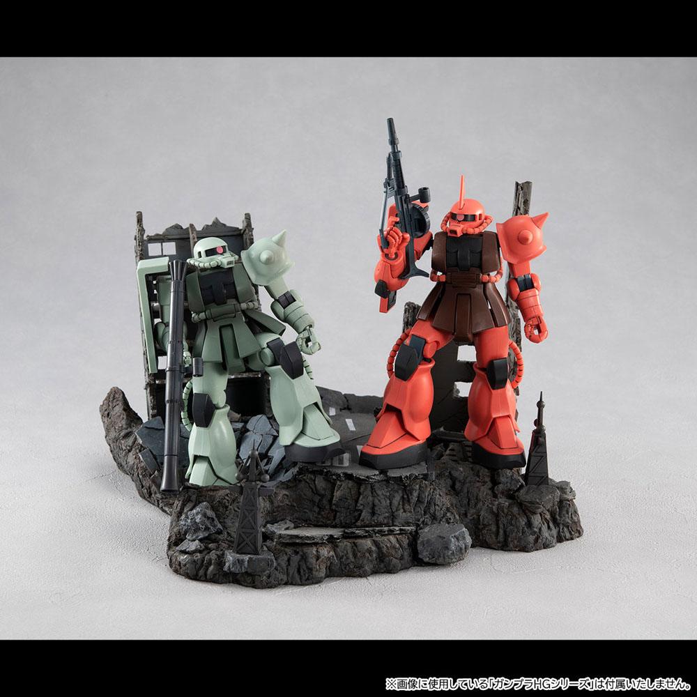 Mobile Suit Gundam Realistic Model Series Diorama G Structure GS02 Rui ...
