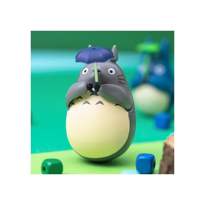 My Neighbor Totoro Round Bottomed Figurine Big Totoro with umbrella 7c ...