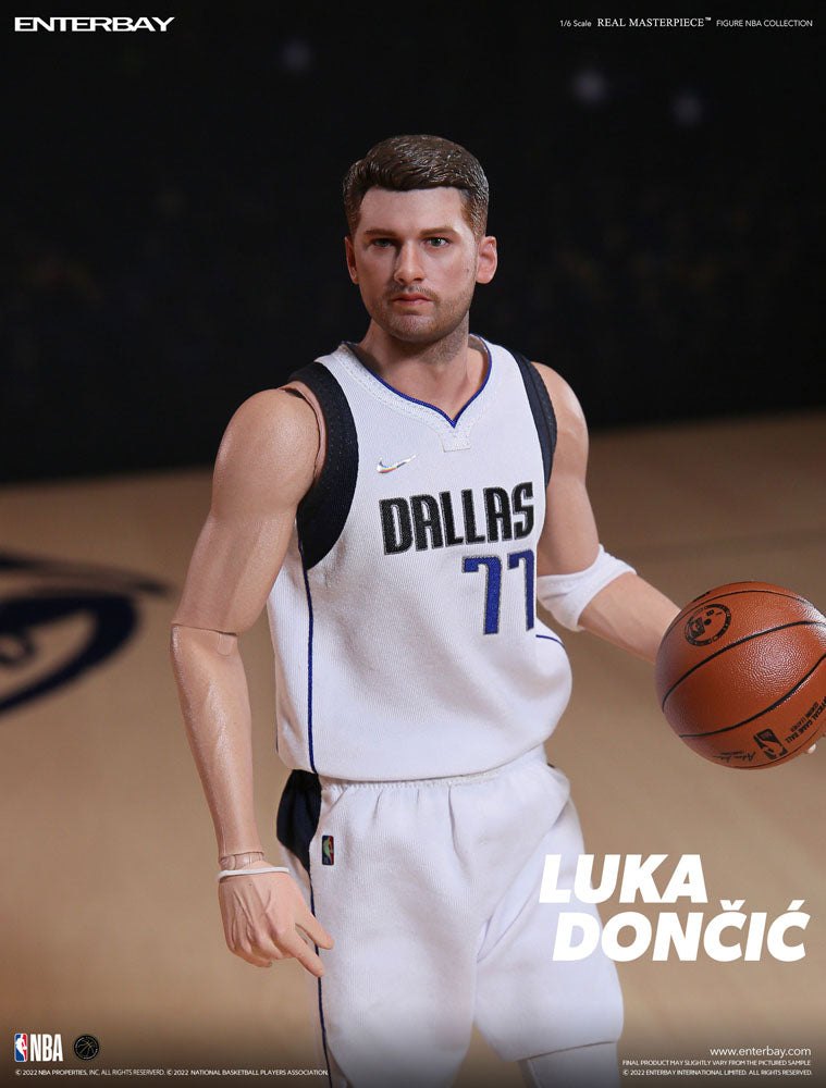 NBA Collection Real Masterpiece Action Figure 1/6 Luka Doncic 30cm ...