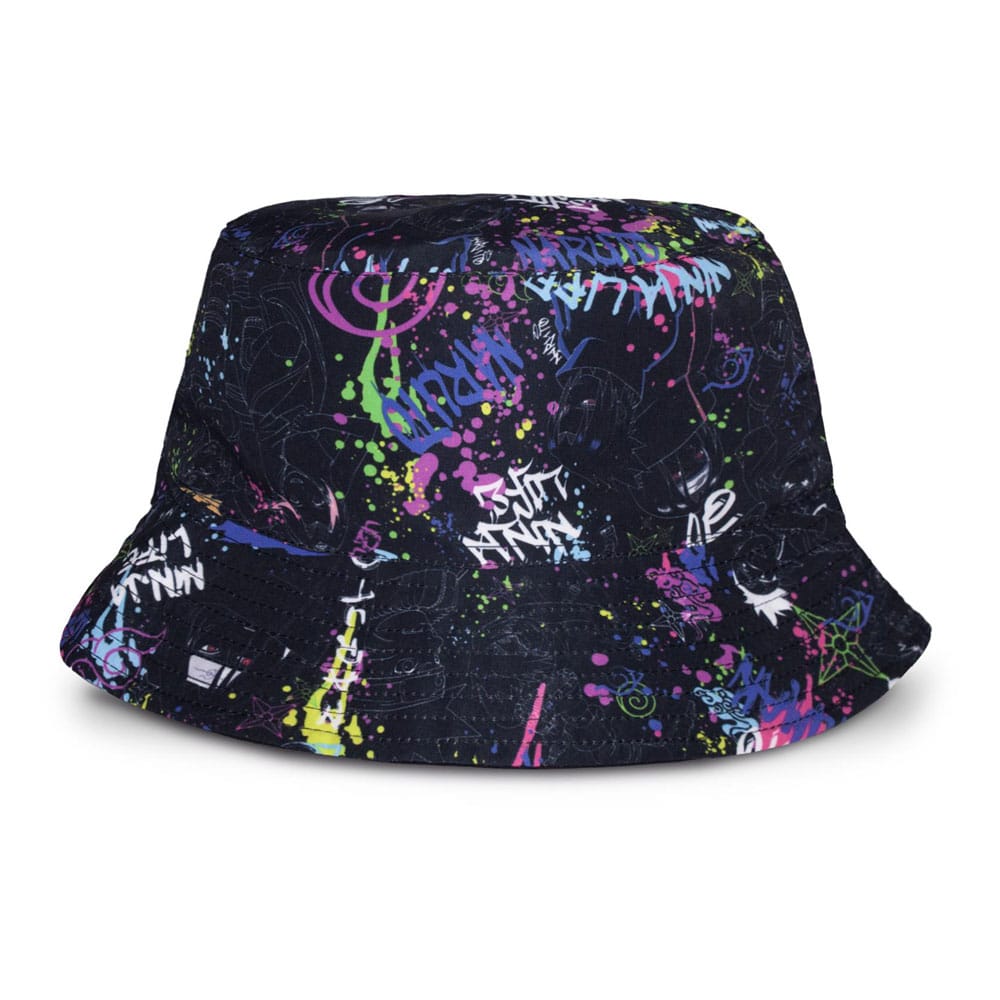 Naruto Shippuden Bucket Hat Hero Characters Reversible - Hobby Figures