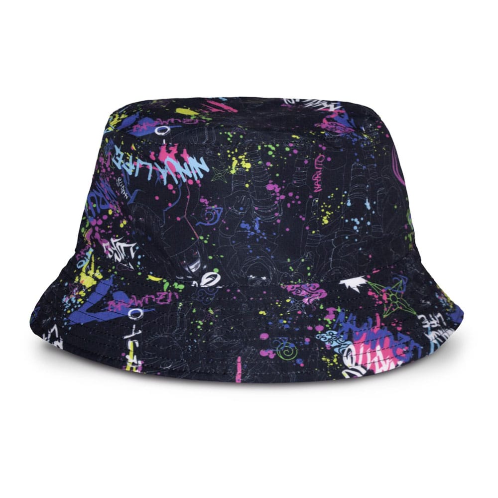 Naruto Shippuden Bucket Hat Hero Characters Reversible - Hobby Figures