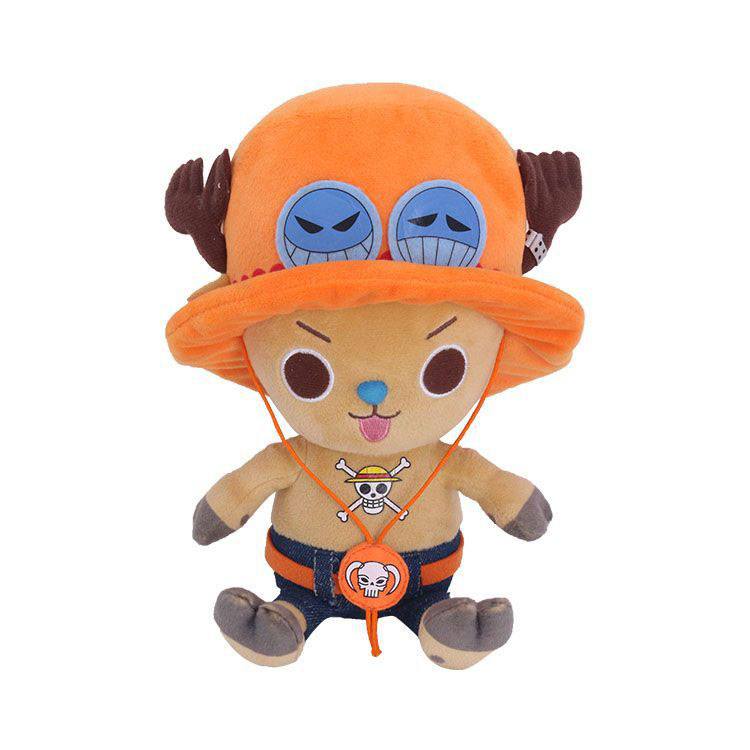 One Piece Plush Figure Chopper x Ace 20cm - Hobby Figures