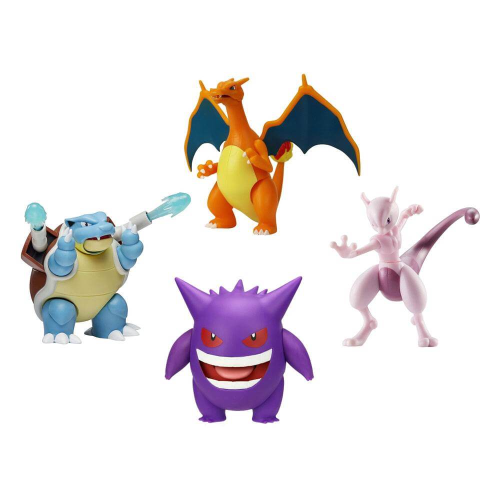 Pokémon Battle Feature Action Figures 11cm Wave 9 4-Set Assortment ...