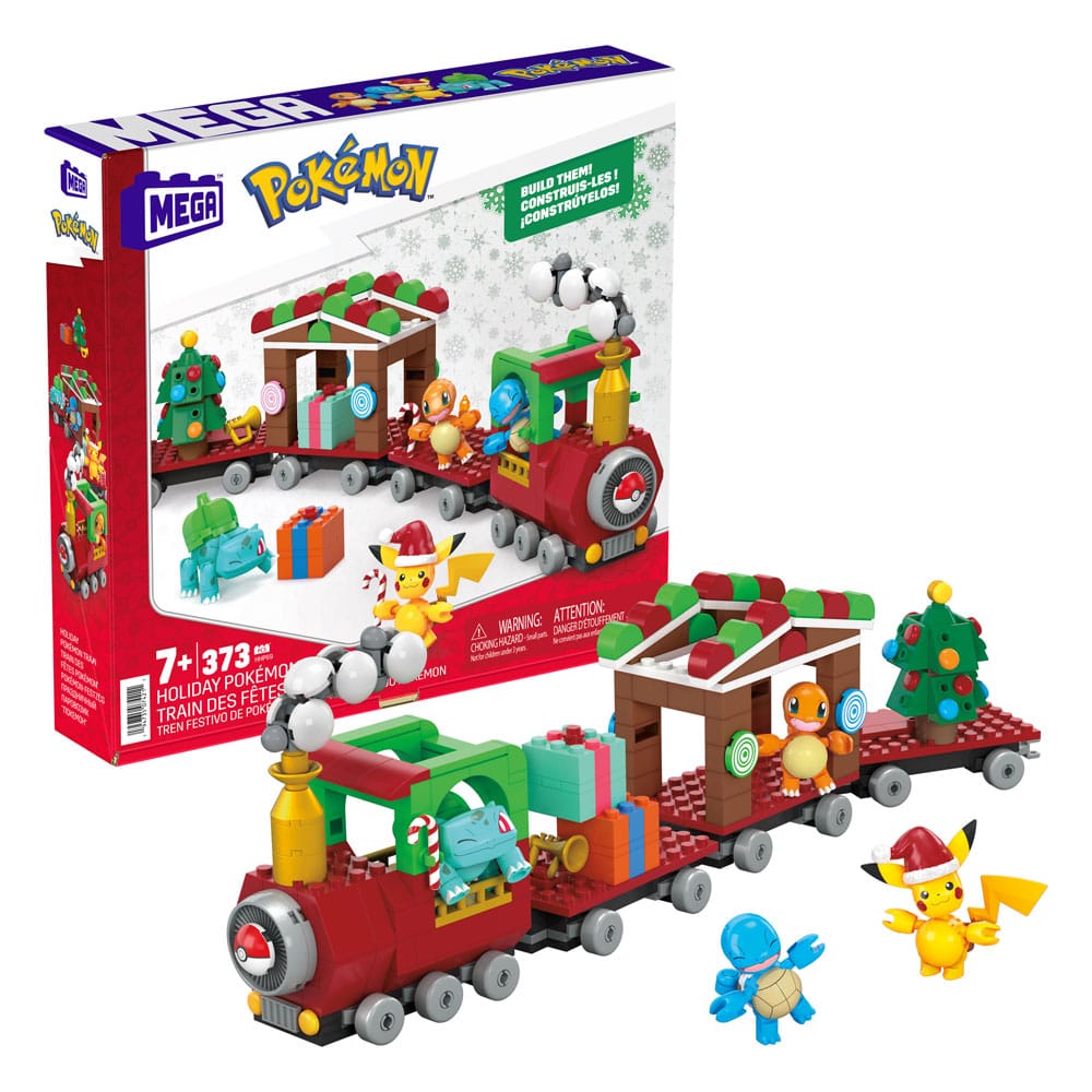 Pokémon Mega Construx Construction Set Holiday Pokémon – Hobby Figures