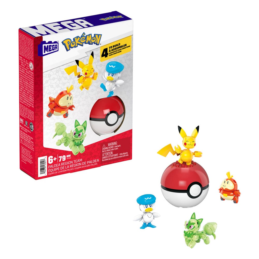 Pokémon Mega Construx Construction Set Paldea Region – Hobby Figures