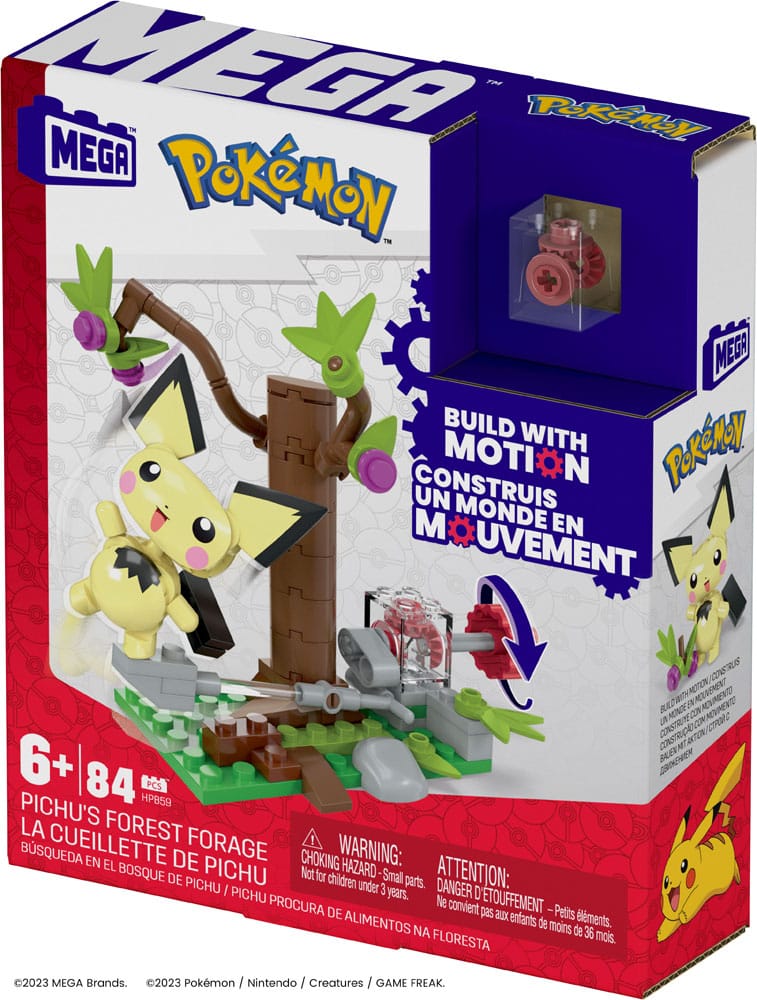 Pokémon Mega Construx Construction Set Pichu's Forest – Hobby Figures