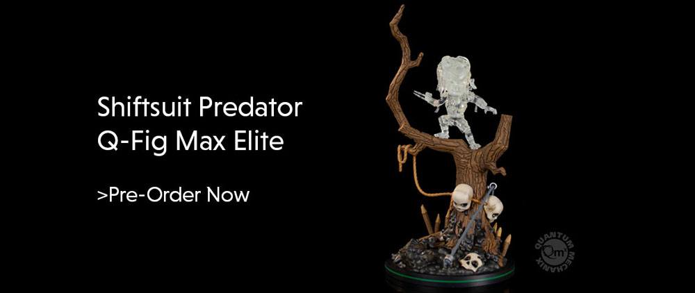 Predator Q-Fig Max Elite Figure Shiftsuit Predator – Hobby Figures