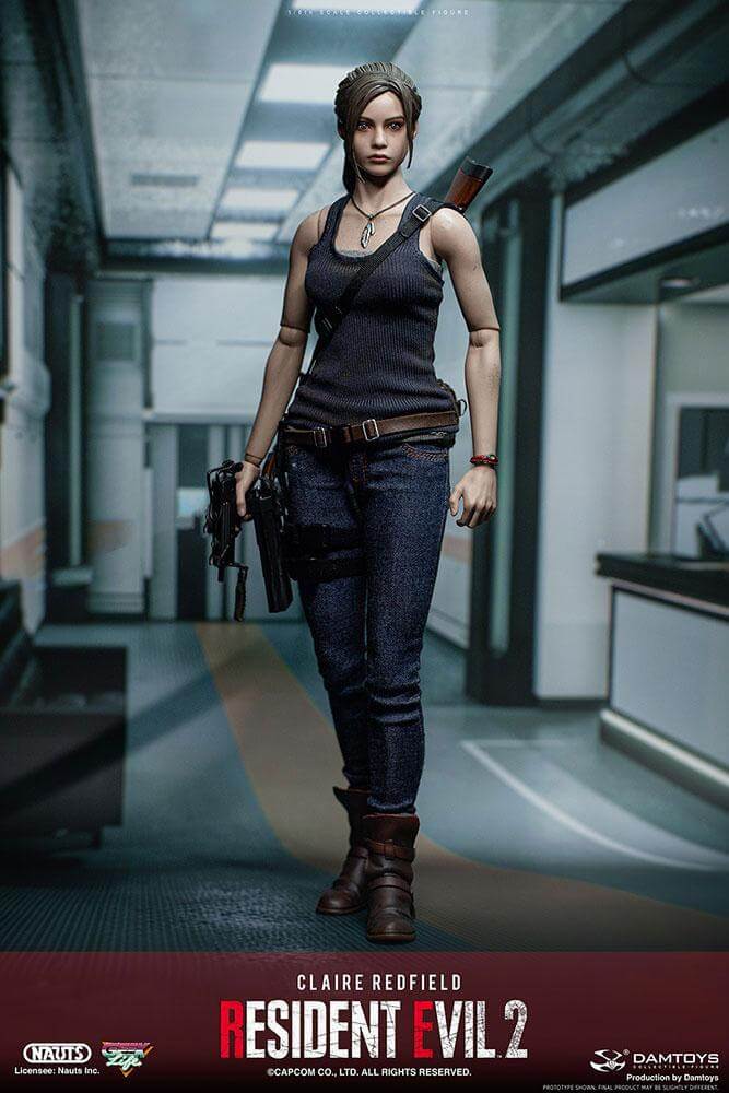 Resident Evil 2 Action Figure 1/6 Claire Redfield Collector Edition ...