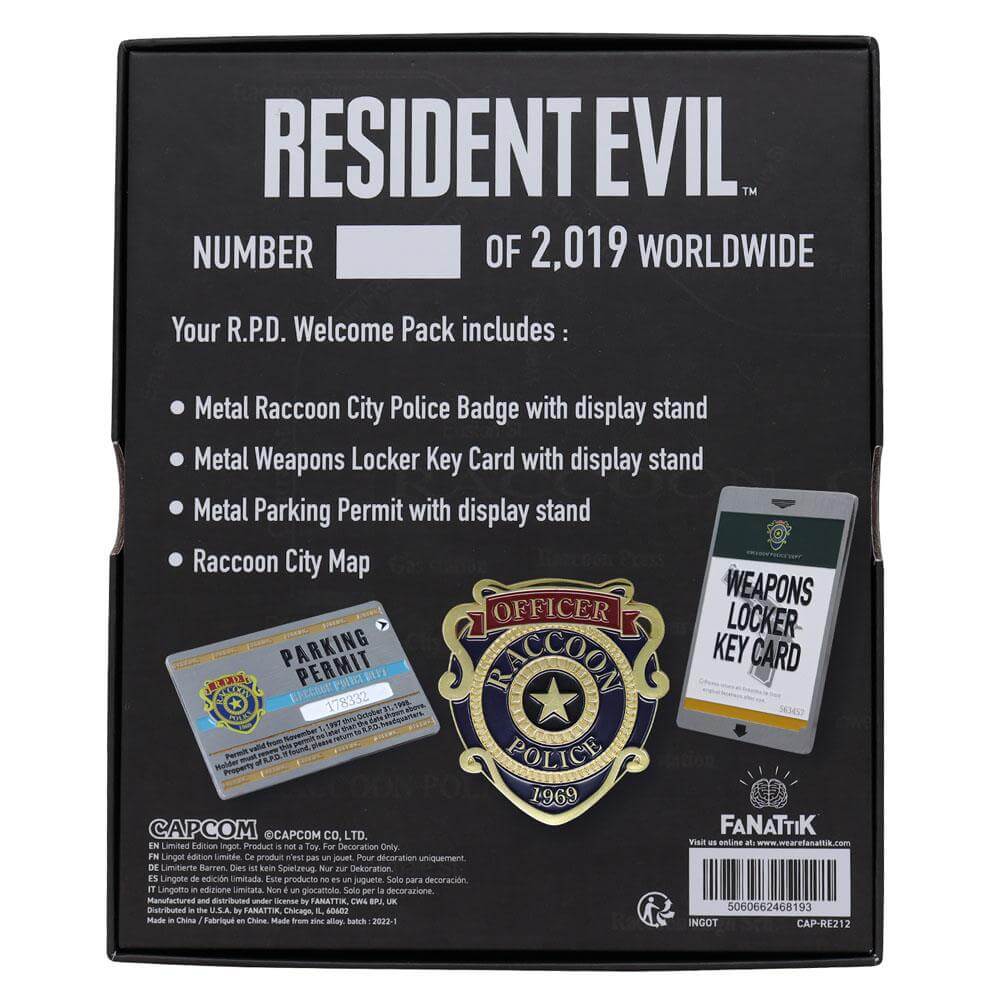Resident Evil 2 R.P.D Welcome Pack - Hobby Figures