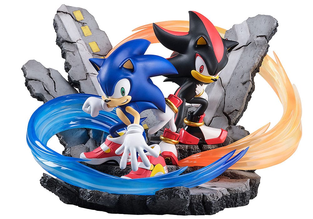 Sonic the Hedgehog Statue Super Situation Figure Sonic Adventure 2 21c ...