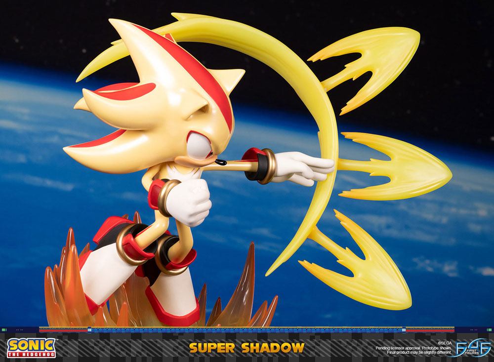 Sonic the Hedgehog Statue Super Shadow 50cm - Hobby Figures