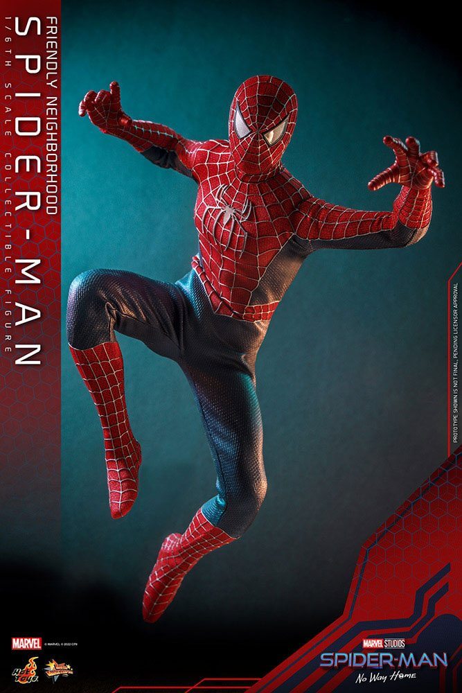 Spider-Man: No Way Home Movie Masterpiece Action Figure 1/6 Friendly N ...