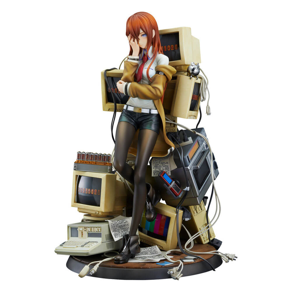 Steins Gate PVC Statue 1/7 Kurisu Makise Reading Steiner 23cm – Hobby ...