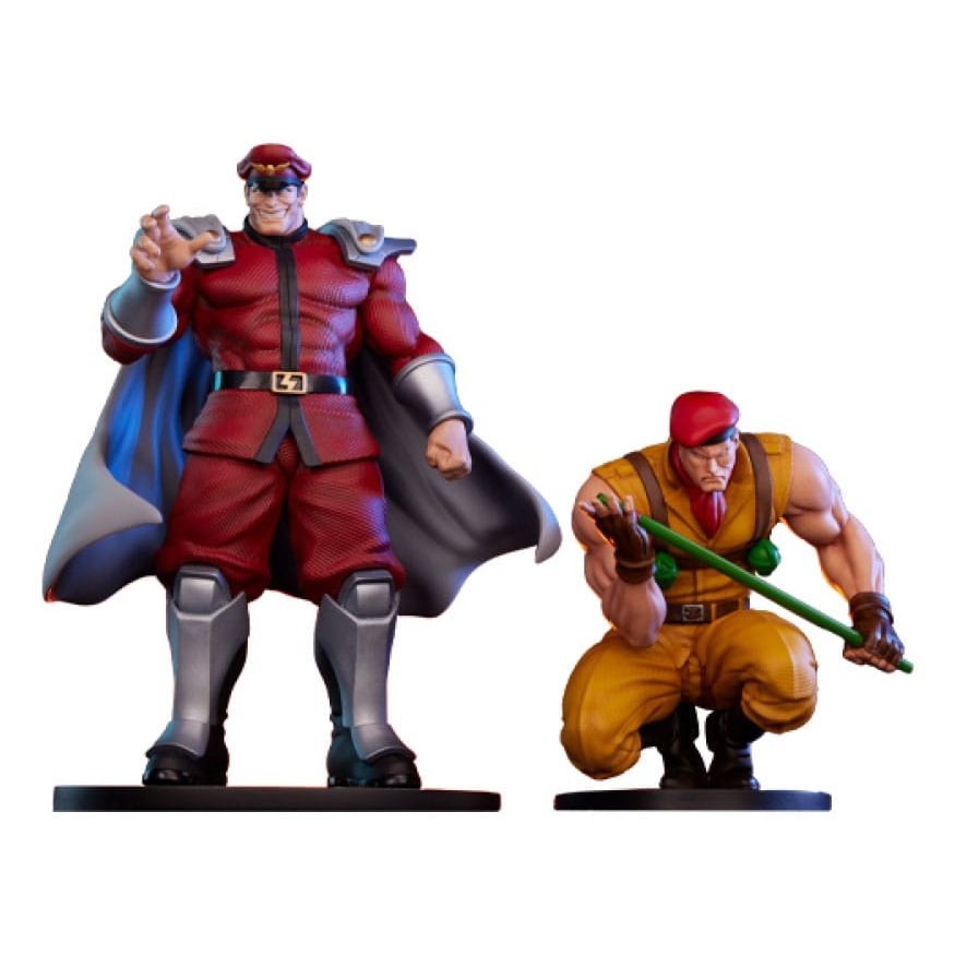 Street Fighter PVC Statues 1/10 M. Bison & Rolento 21cm – Hobby Figures