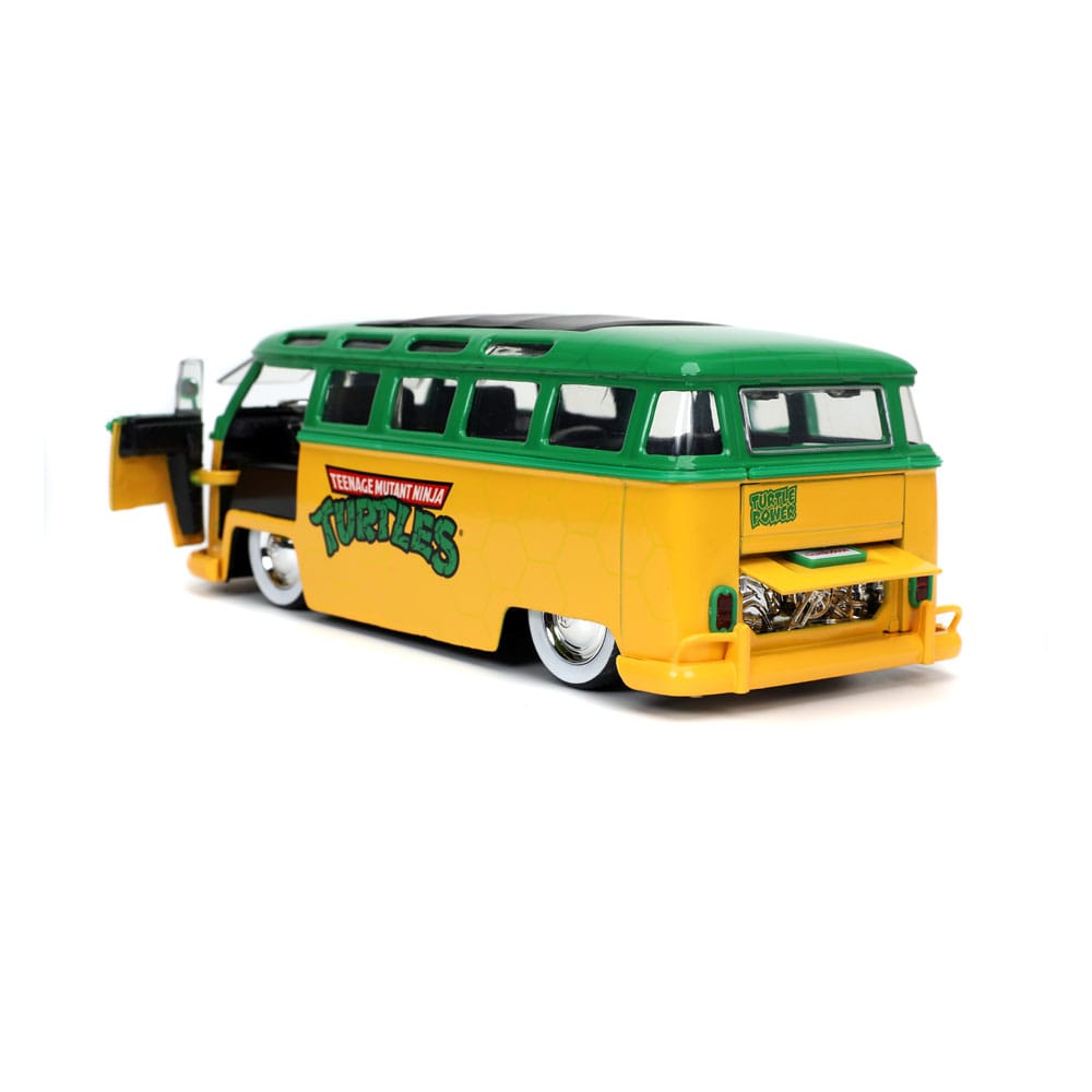 Teenage Mutant Ninja Turtles Hollywood Rides Diecast Model 1/24 1962 VW ...