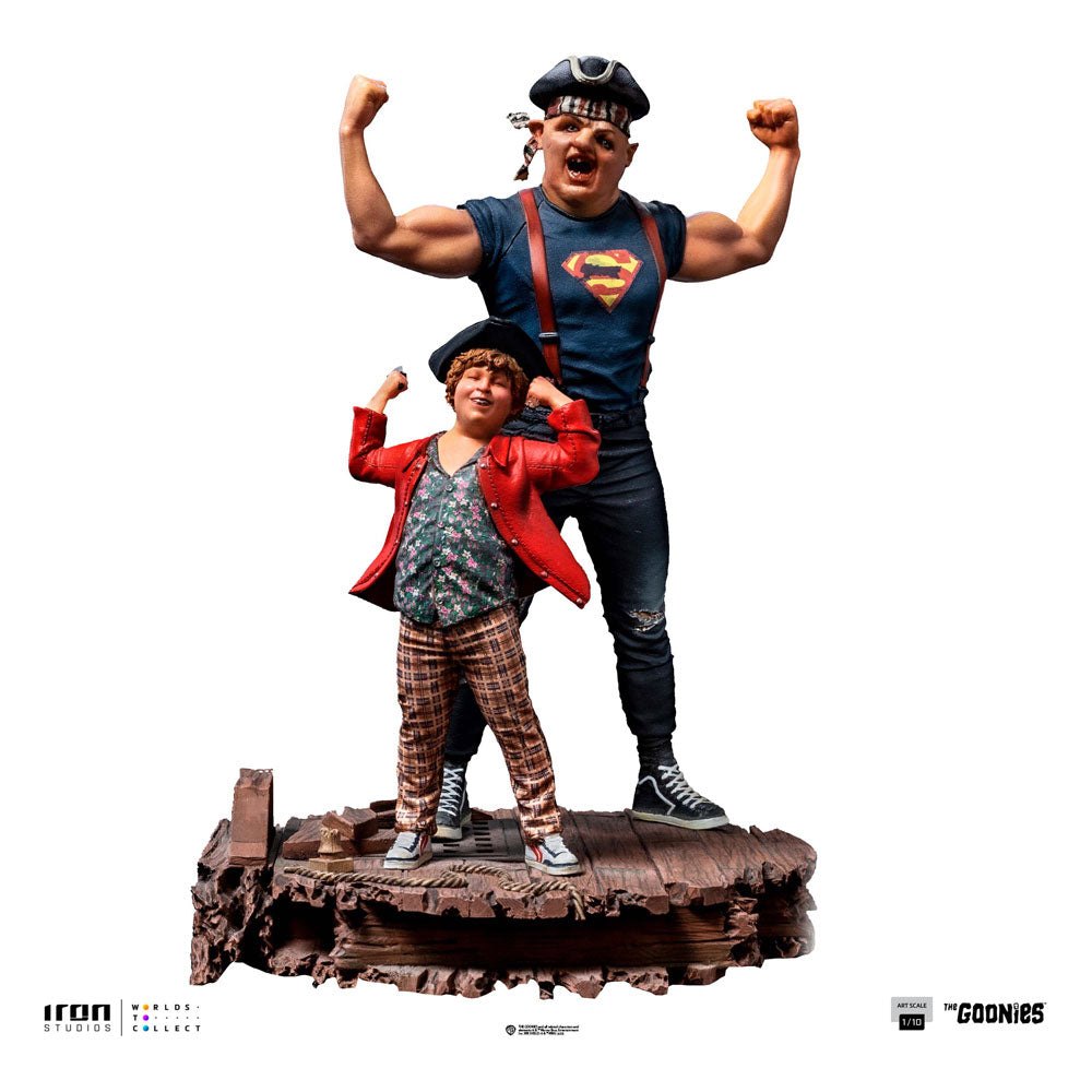 The Goonies Art Scale Statue 1/10 Sloth and Chunk 23cm - Hobby Figures