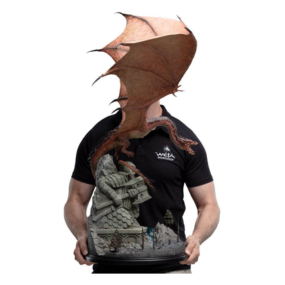 The Hobbit Trilogy Statue Smaug the Fire-Drake 88cm - Hobby Figures