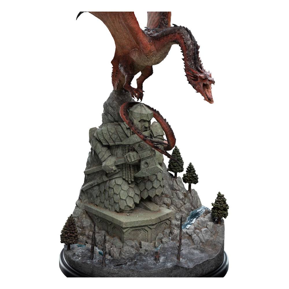 The Hobbit Trilogy Statue Smaug the Fire-Drake 88cm - Hobby Figures
