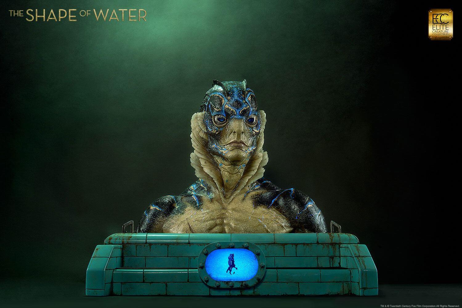 The Shape of Water Life-Size Bust Amphibian Man 71cm – Hobby Figures