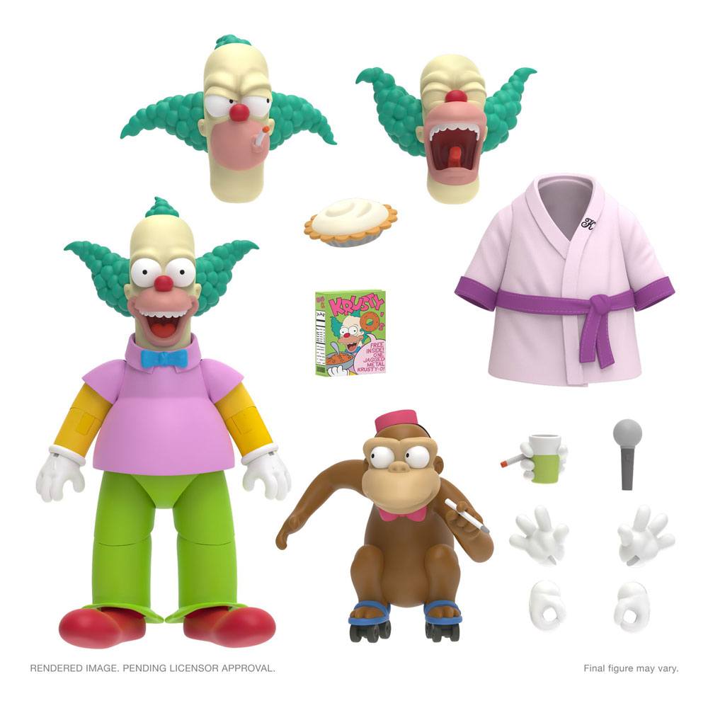 The Simpsons Ultimates Action Figure Krusty the Clown – Hobby Figures