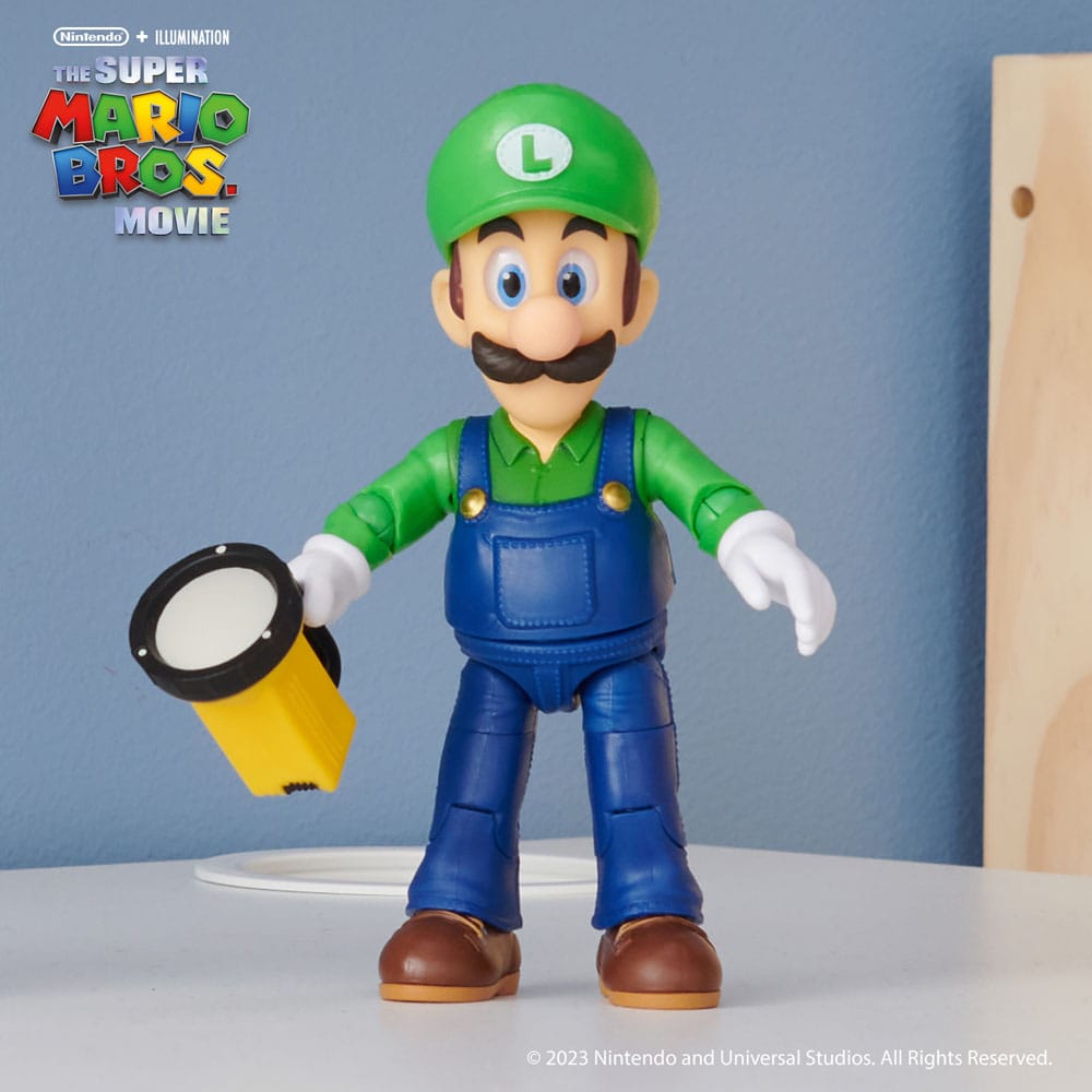 The Super Mario Bros. Movie Action Figure Luigi 13cm - Hobby Figures