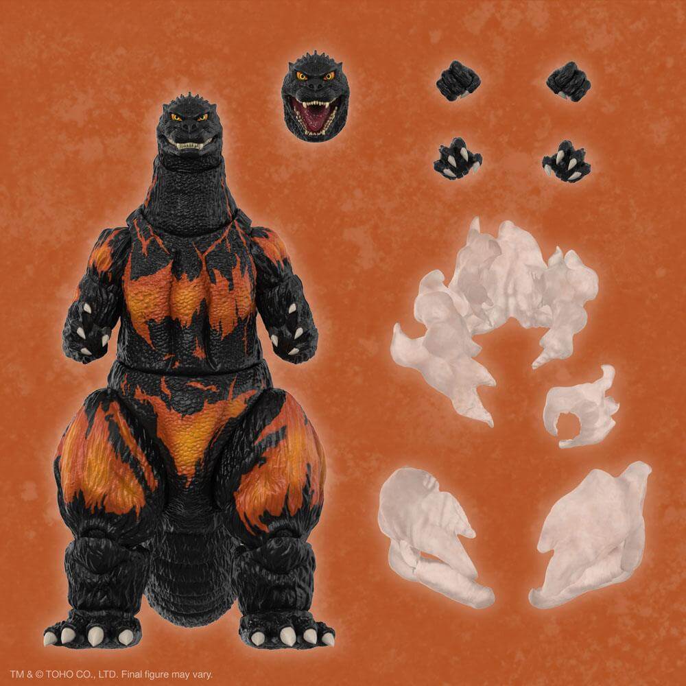 Toho Ultimates Action Figure Burning Godzilla 1995 – Hobby Figures