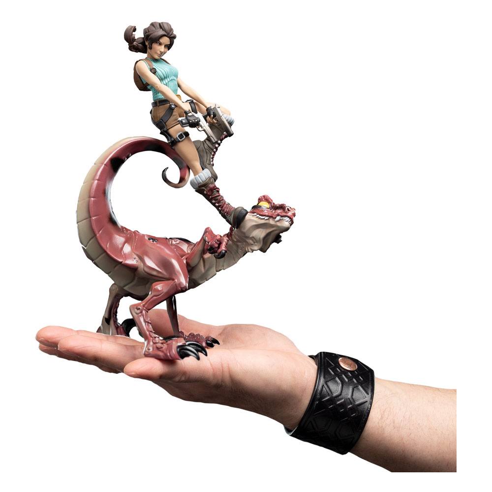 Tomb Raider Mini Epics Vinyl Figure Lara Croft & Raptor – Hobby Figures