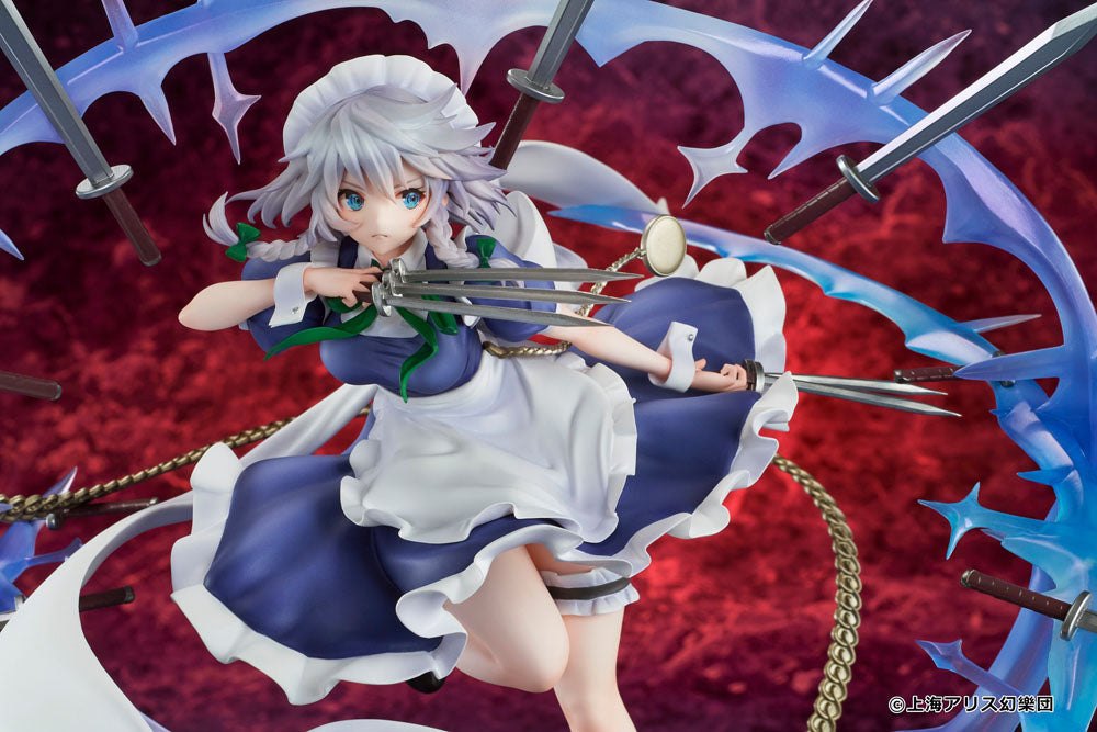 Touhou Project PVC Statue 1/7 Izayoi Sakuya illustration – Hobby Figures