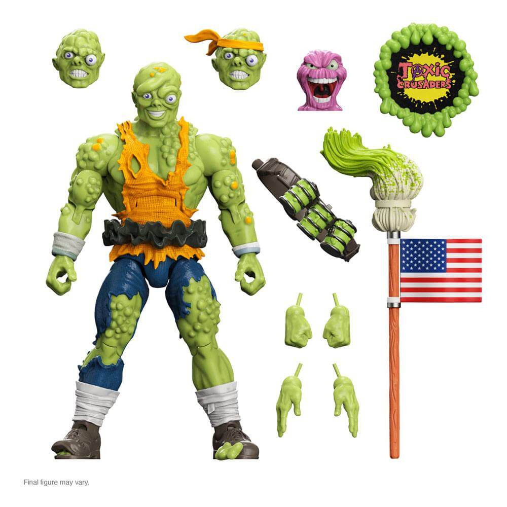 Toxic Crusaders Ultimates Action Figure Toxie 18cm - Hobby Figures