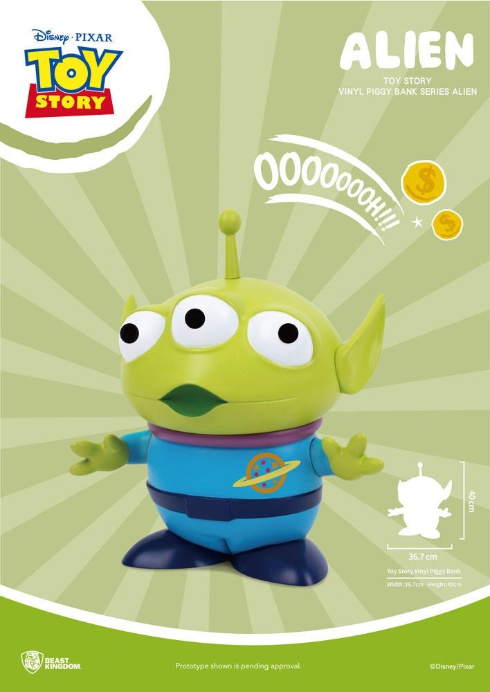 Toy Story Piggy Vinyl Bank Alien 40cm - Hobby Figures