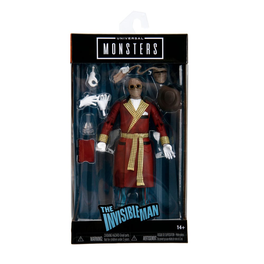 Universal Monsters Action Figure Invisible Man 15cm - Hobby Figures