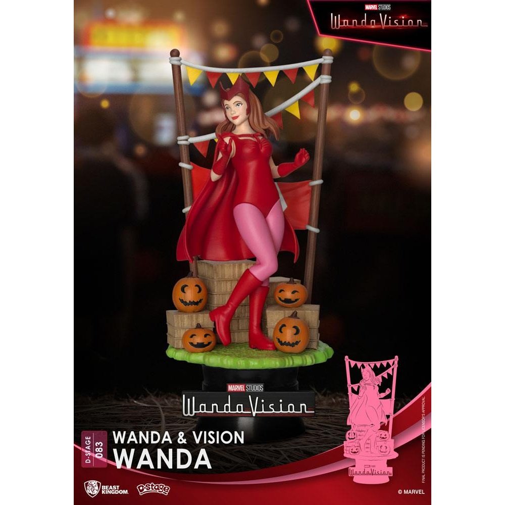 WandaVision D-Stage PVC Diorama Wanda 16cm - Hobby Figures