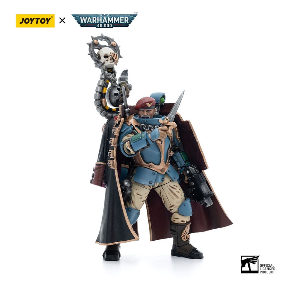 Warhammer 40k Action Figure 1/18 Astra Militarum Tempestus Scions Command Squad 55th Kappic ...